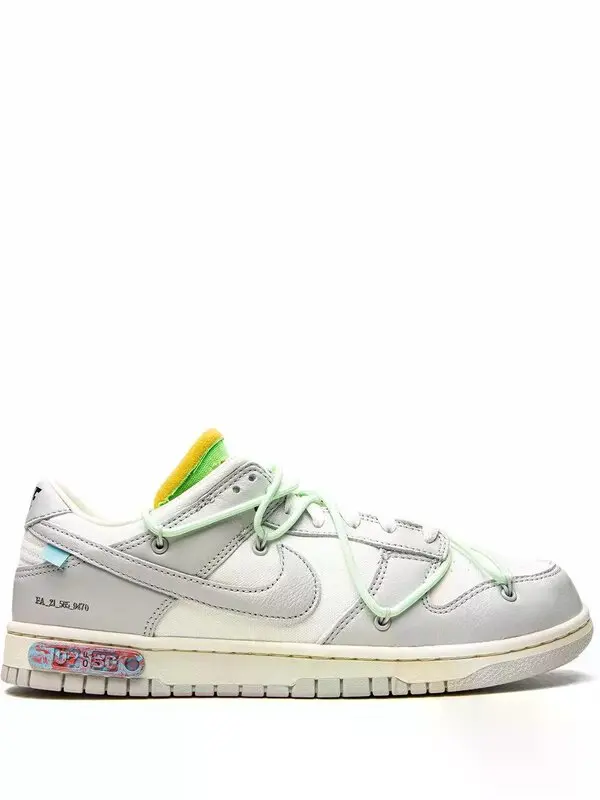 Nike X Off White Dunk Low Off Lot 07 Sneakers