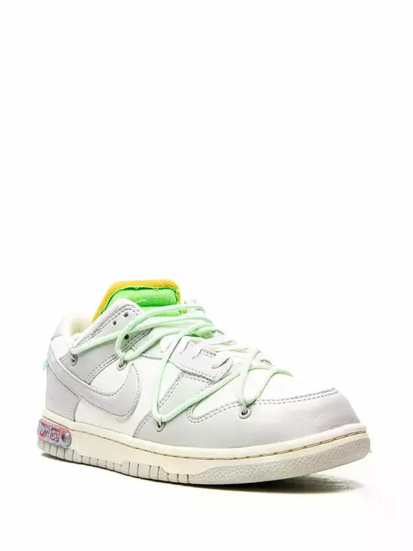 Nike X Off White Dunk Low Off Lot 07 Sneakers