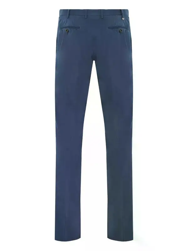 PT TORINO Slim-cut Chino Trousers - Blue