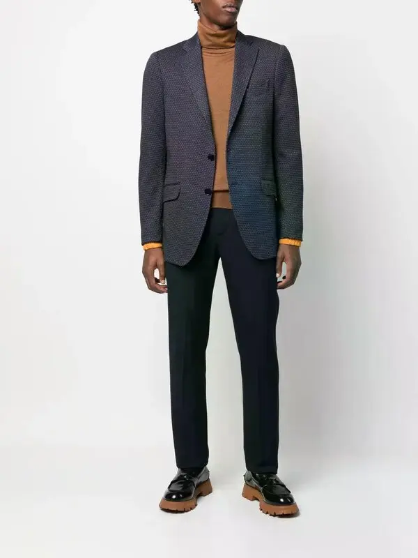 Zegna Roll Neck Jumper - Brown