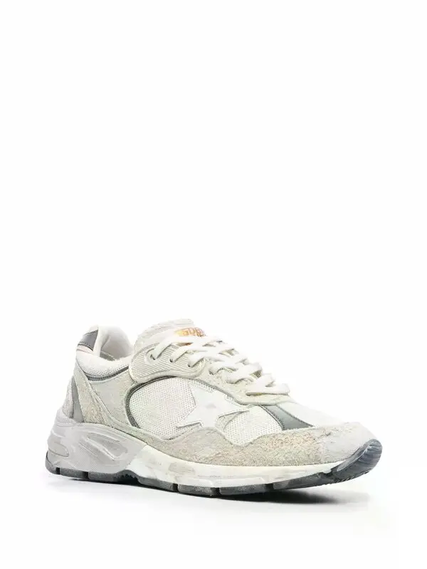GOLDEN GOOSE Dad-star Leather Sneakers - Neutrals