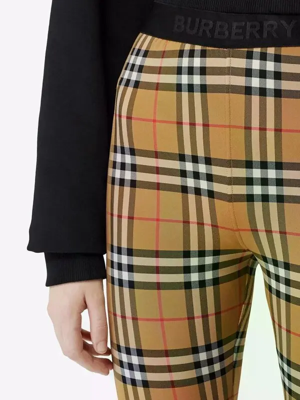 Burberry Stretch Check Leggings