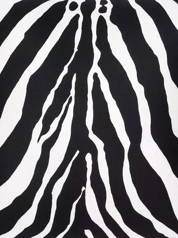 Dolce & Gabbana Zebra-print Silk Twill Cushion