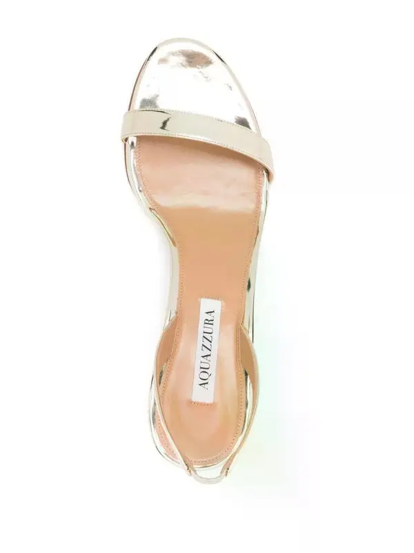 AQUAZZURA So Nude 60mm Leather Sandals