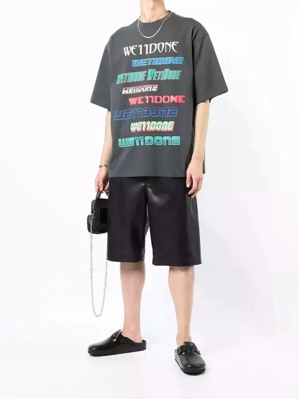 We11Done Oversize Logo-print T-shirt