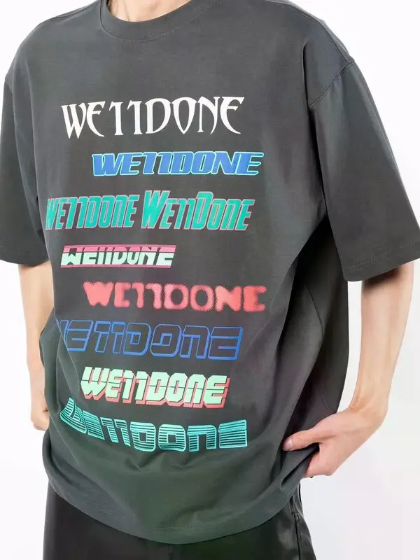 We11Done Oversize Logo-print T-shirt