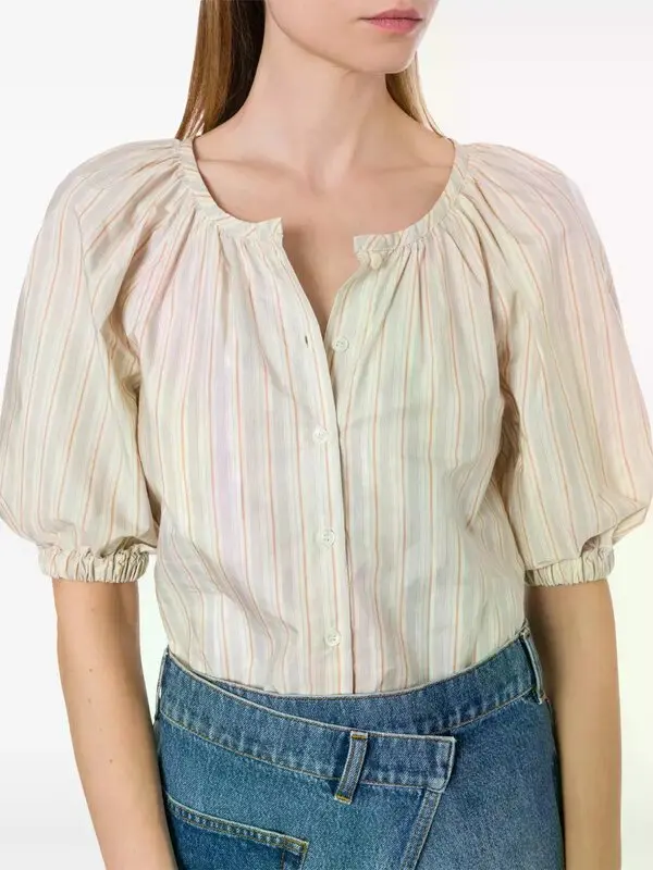 Philosophy Di Lorenzo Serafini Striped Blouse