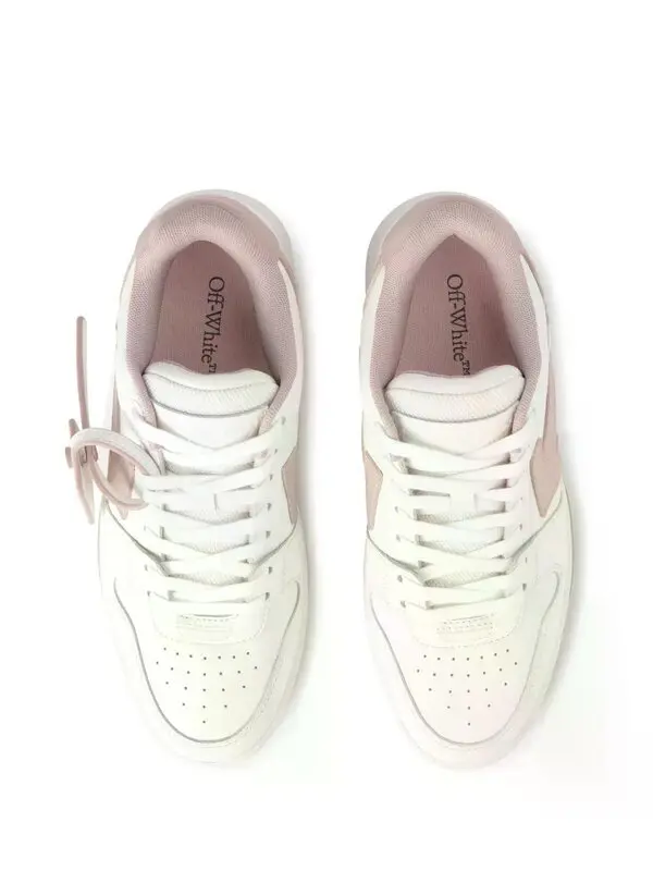 Off-White Out Of Office Low-top Sneakers With Panelled Design - White