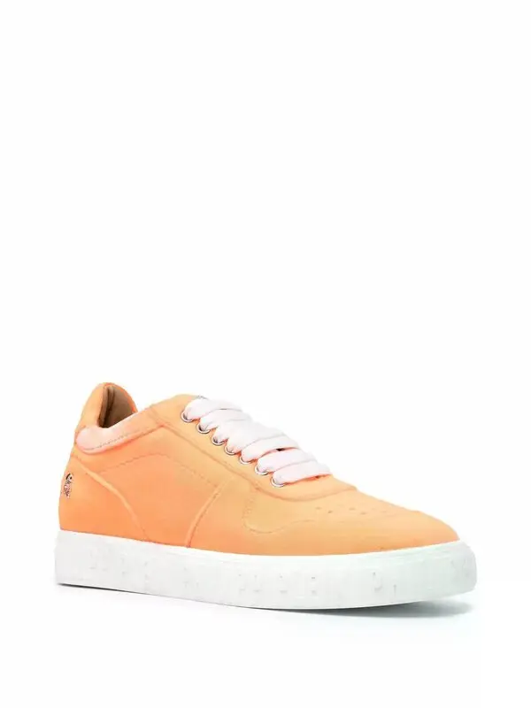Philipp Plein King Power Velvet Sneakers