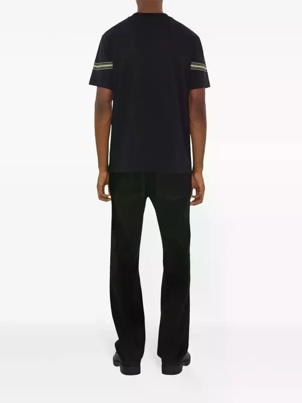 Burberry Striped Cotton T-shirt