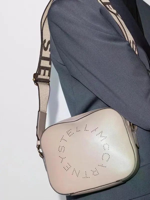 Stella McCartney Stella Logo Camera Bag - Neutrals