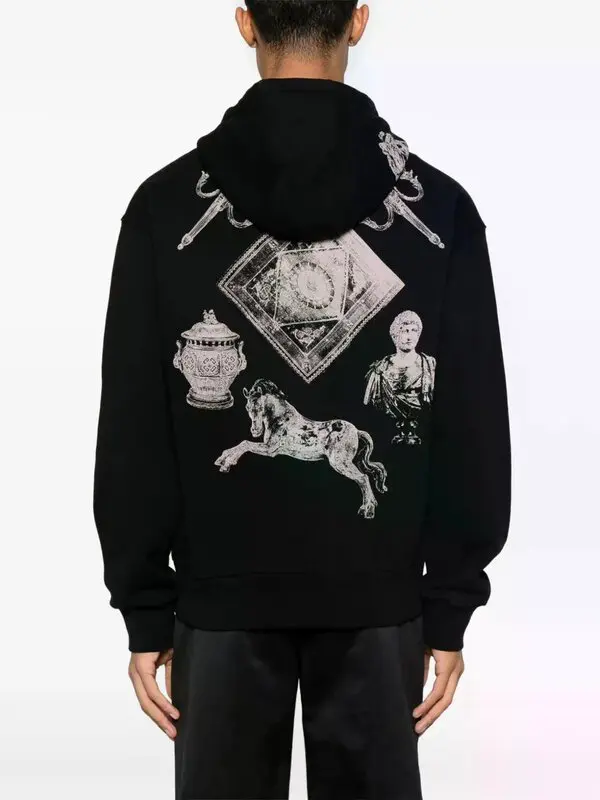 Givenchy Objects-print Hoodie