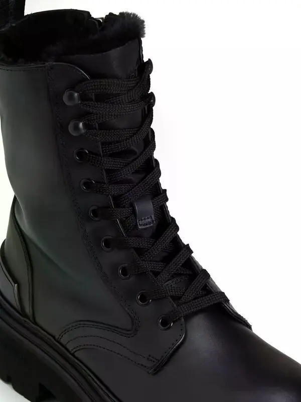 Woolrich Logger Combat Boots - Black