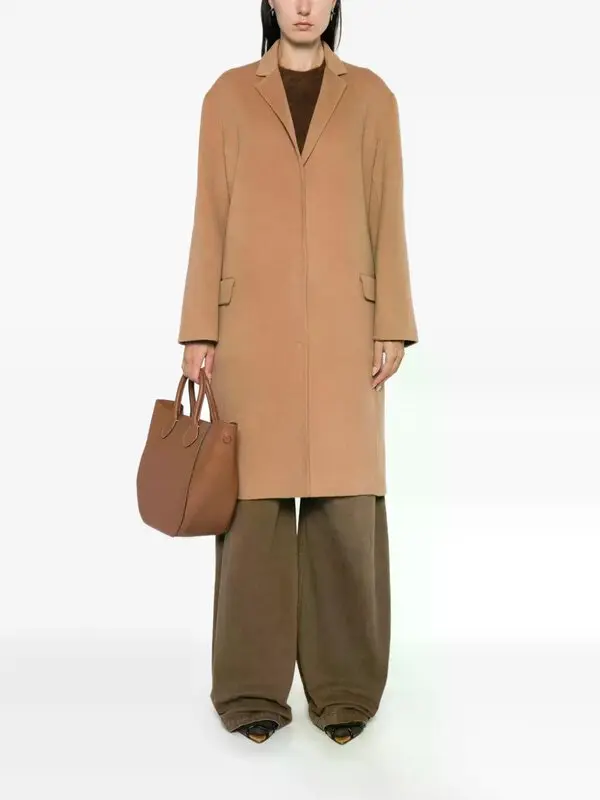 SEMICOUTURE Brushed Wool Coat