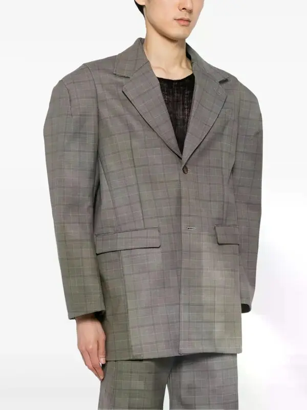 DOUBLET Shoulder-padded Wool Blazer