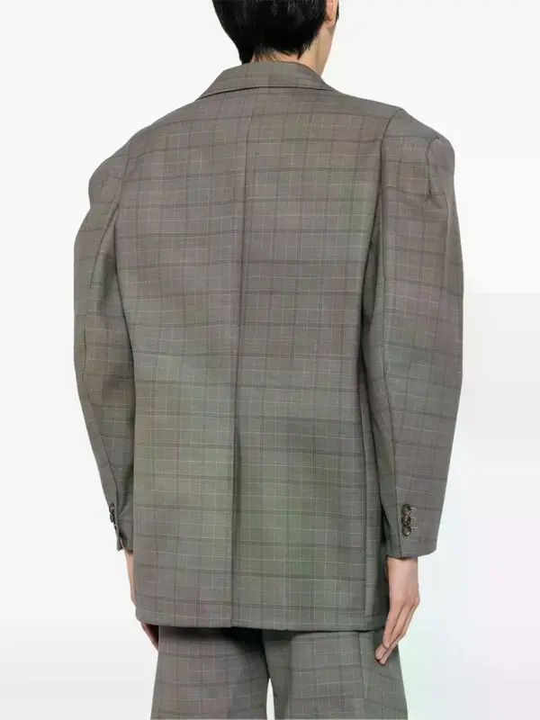 DOUBLET Shoulder-padded Wool Blazer