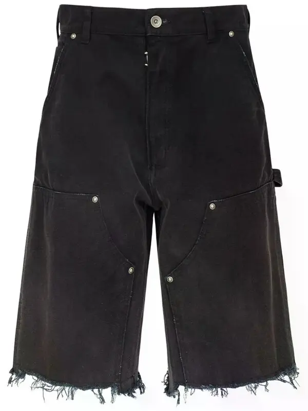 MAISON MARGIELA Distressed Cotton Shorts