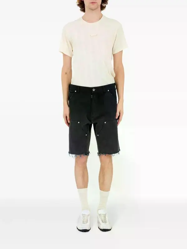 MAISON MARGIELA Distressed Cotton Shorts