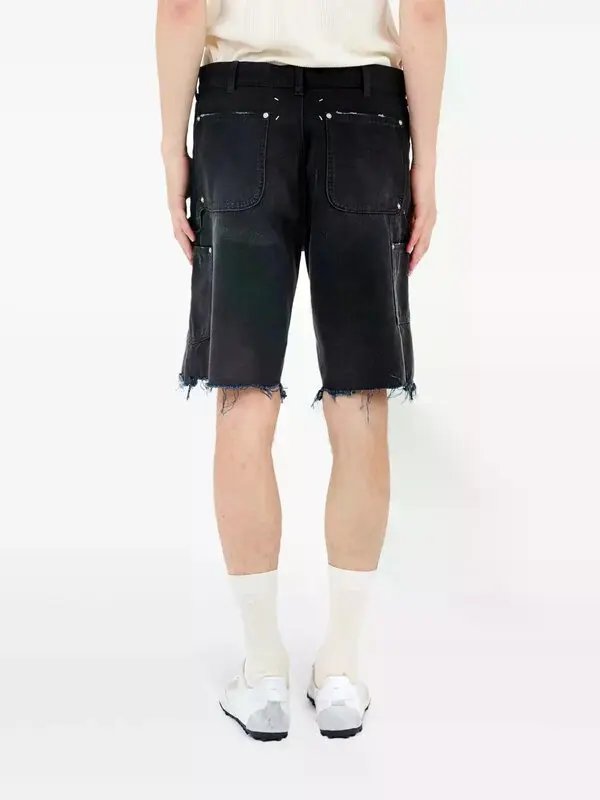 MAISON MARGIELA Distressed Cotton Shorts