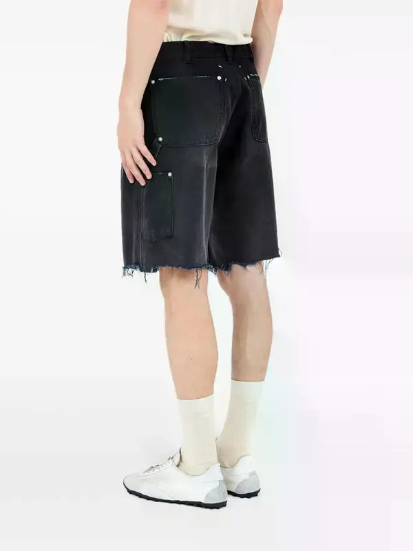 MAISON MARGIELA Distressed Cotton Shorts