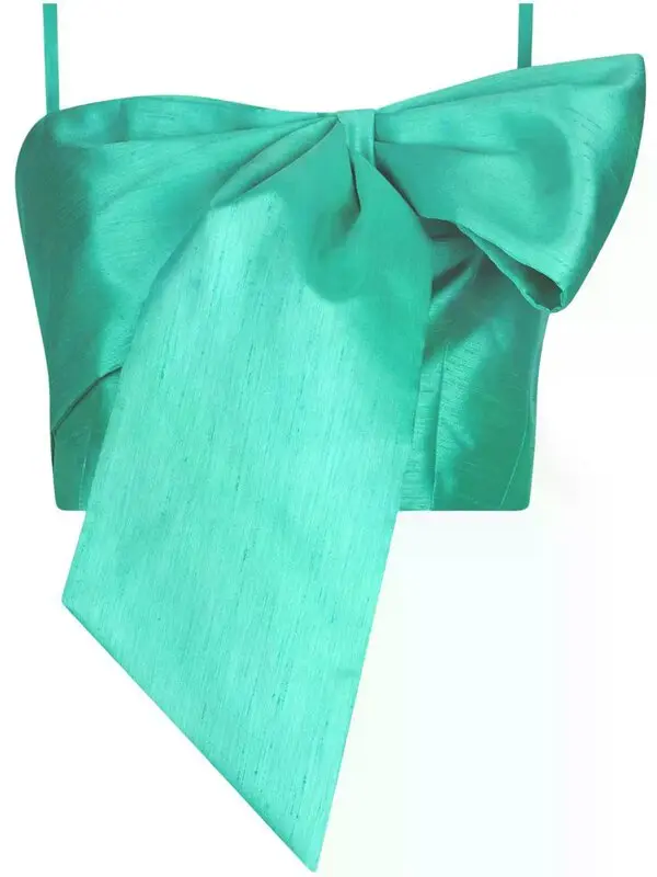 Liu Jo Bow Detail Cropped Top