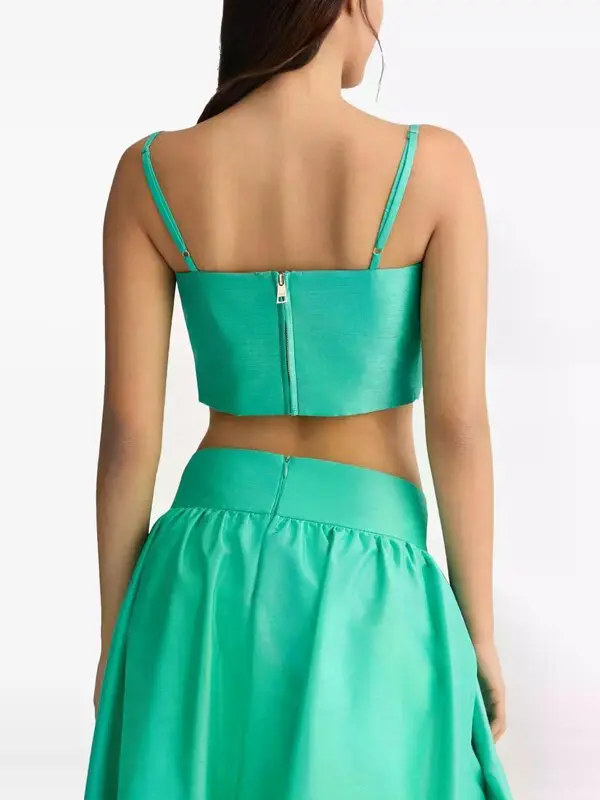 Liu Jo Bow Detail Cropped Top
