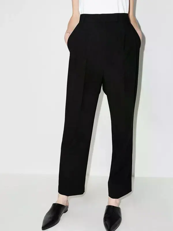 THE FRANKIE SHOP Bea Tailored Cropped Trousers