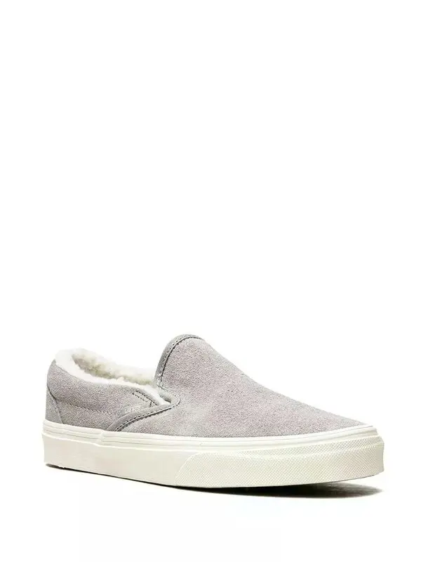 VANS Classic Cozy Hug Slip-on Sneakers - Grey