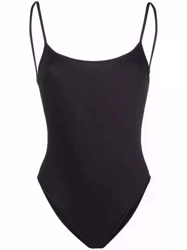MANOKHI Scoop-neck One-piece Swimsuit - Black