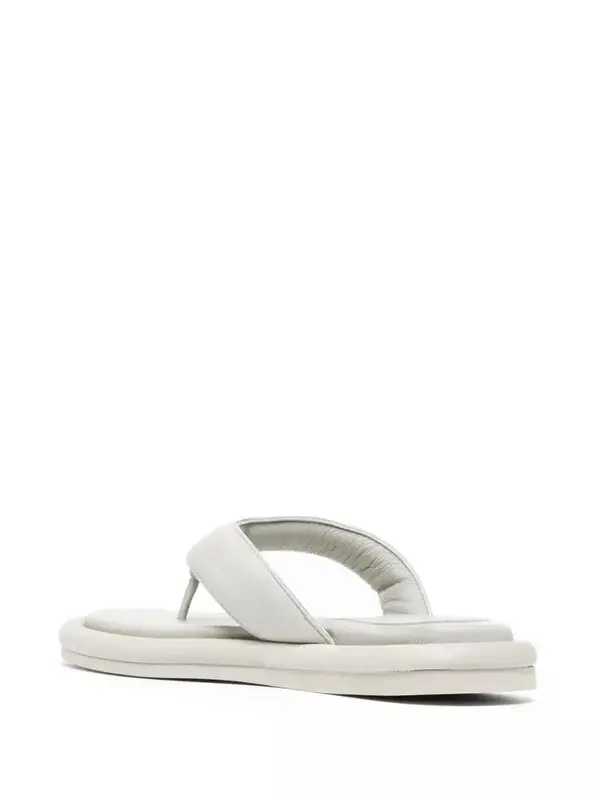 GIABORGHINI Padded Leather Flip-flops