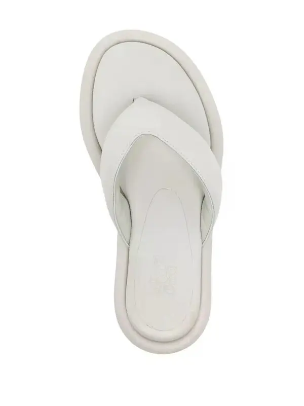 GIABORGHINI Padded Leather Flip-flops
