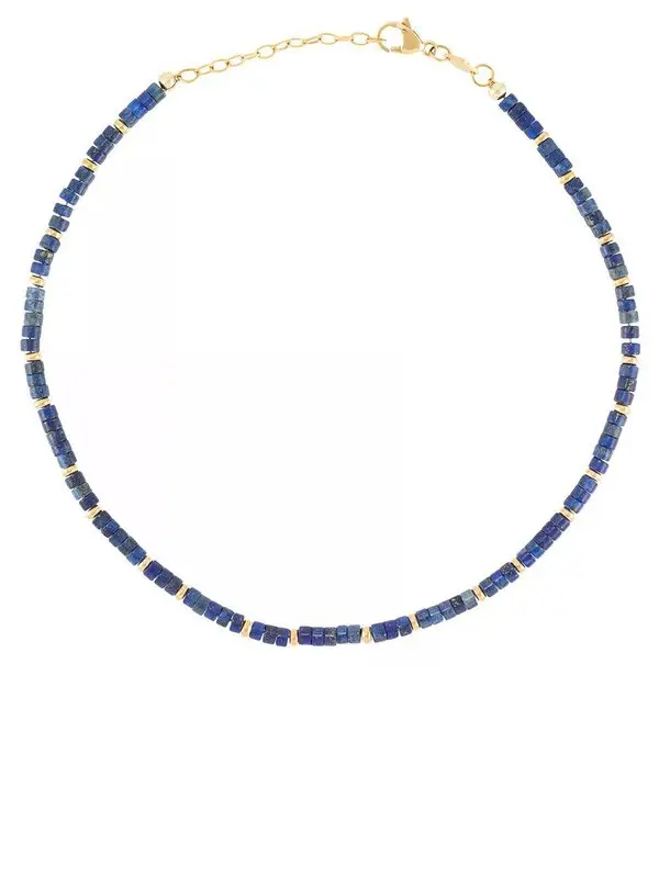 NIALAYA JEWELRY Beaded Necklace - Blue