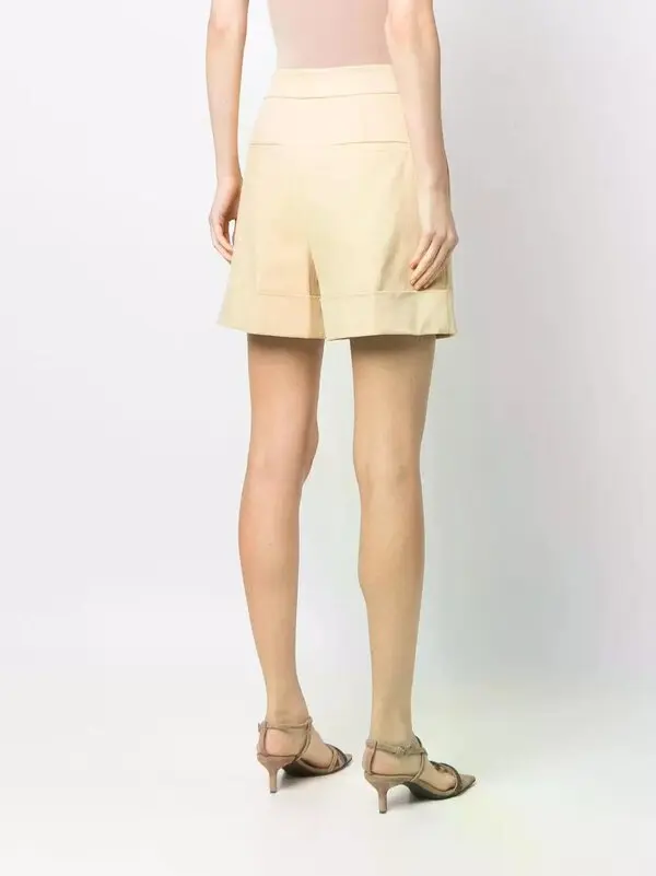 Brunello Cucinelli Belted High-waisted Tailored Shorts