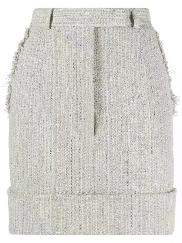 Thom Browne Tweed Mini Skirt