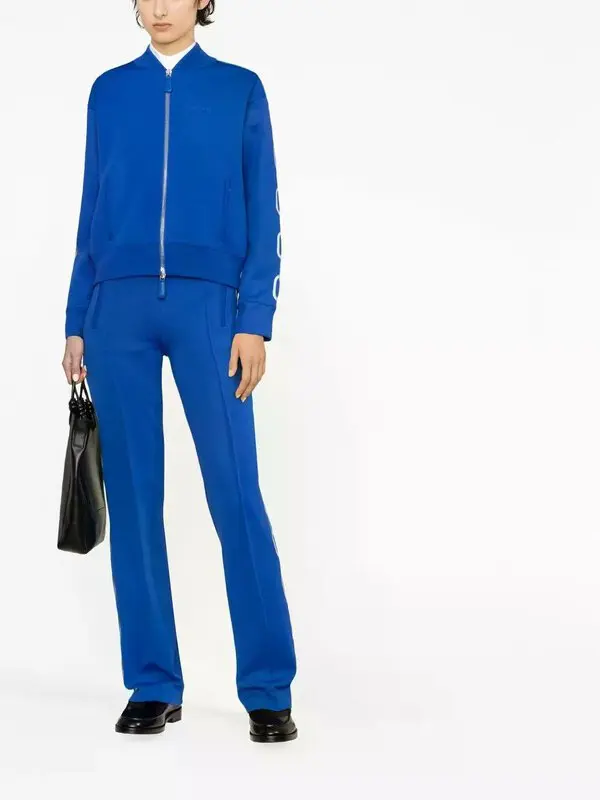 Burberry Chain-print Zipped Track Jacket