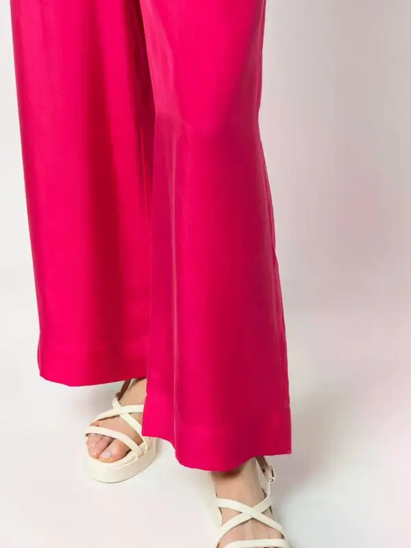 P.a.r.o.s.h Wide-leg Silk Drawstring Trousers