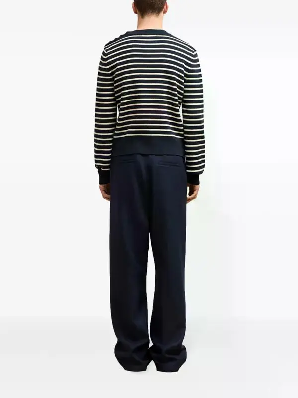 AMI Paris Striped Sweater