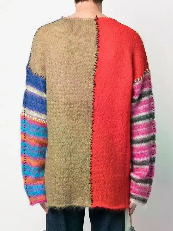 Marni Oversized Patchwork Jumper
