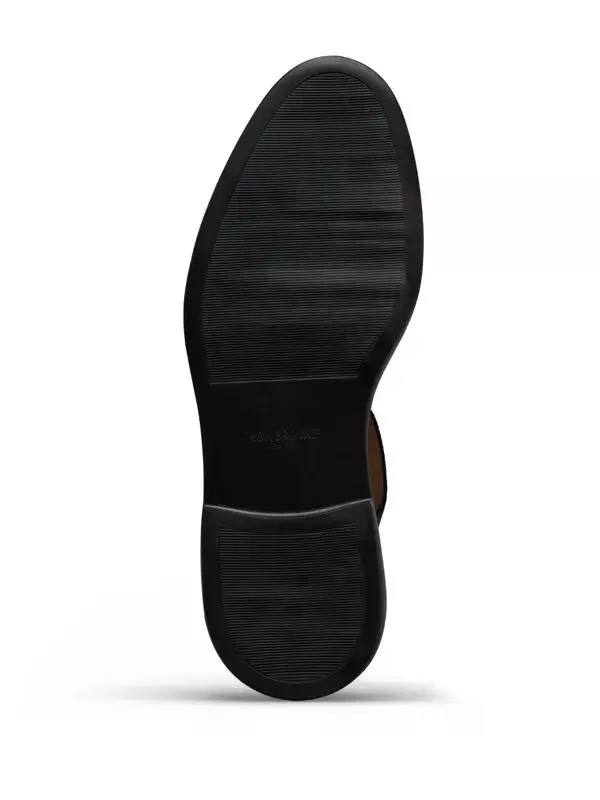 Thom Browne Pebbled Leather Fisherman Sandals