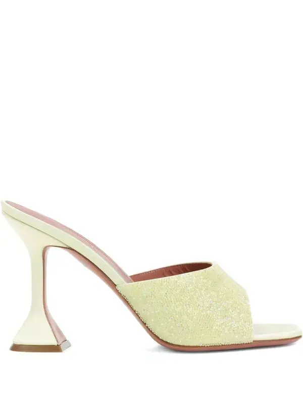 Amina Muaddi Lupita Heeled Sandals
