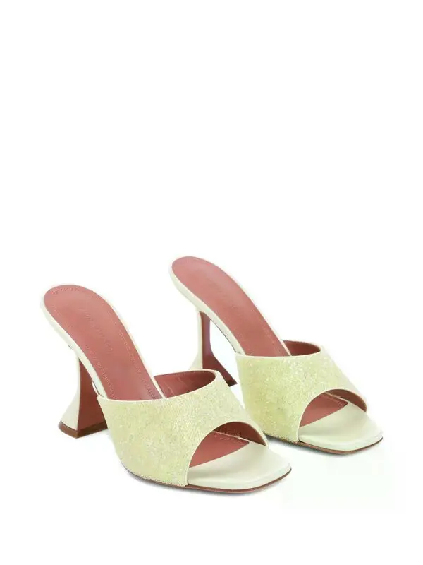 Amina Muaddi Lupita Heeled Sandals
