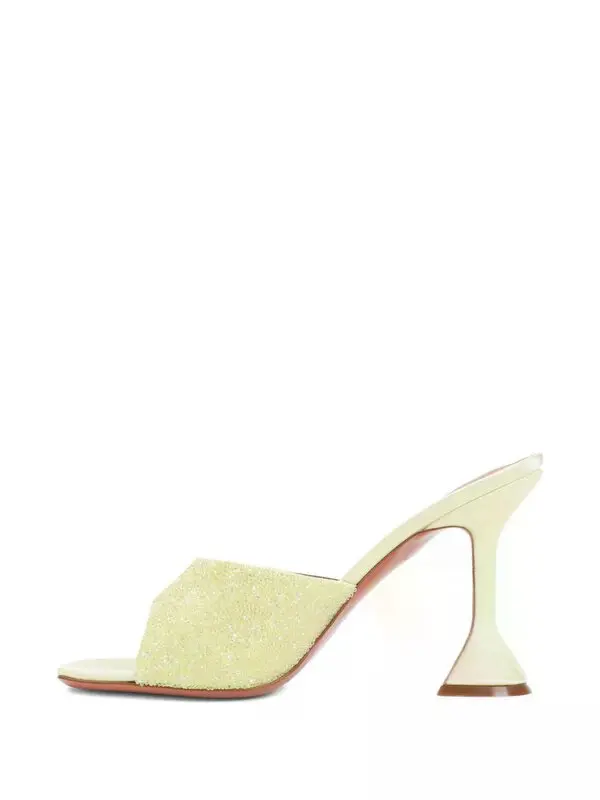 Amina Muaddi Lupita Heeled Sandals