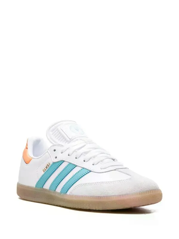 Adidas X Inter Miami Samba Sneakers - White