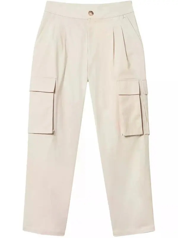 TWINSET Asymmetric Cargo Trousers