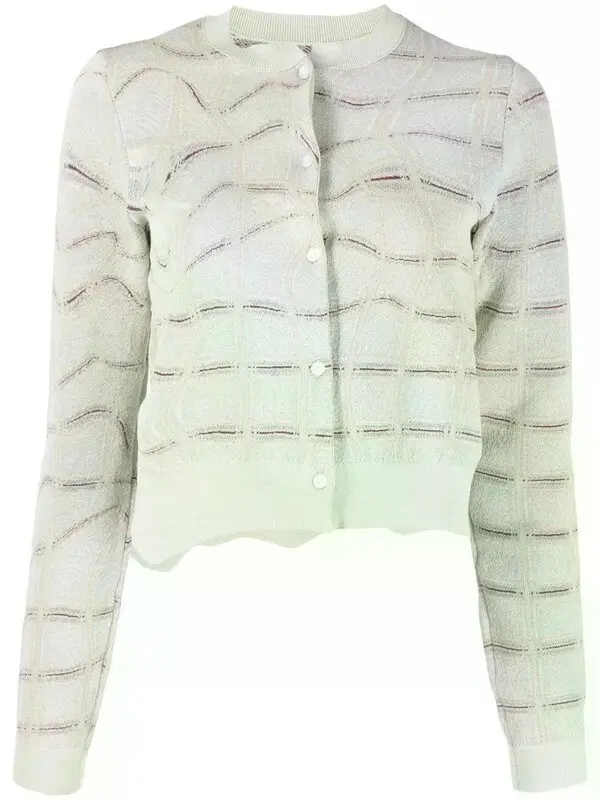 JNBY Patterned Jacquard Cropped Jumper