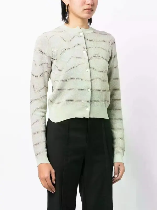 JNBY Patterned Jacquard Cropped Jumper