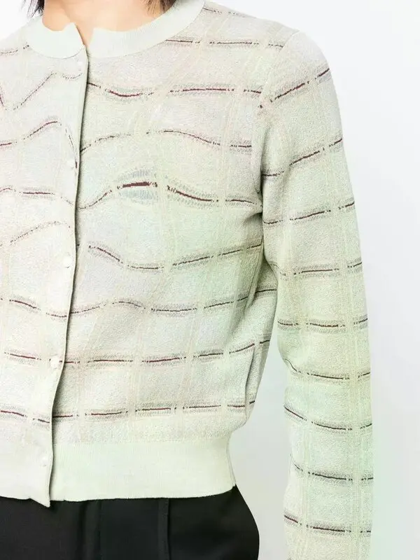 JNBY Patterned Jacquard Cropped Jumper
