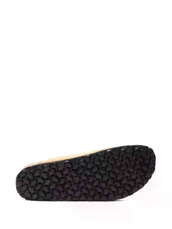 SCAROSSO Hopi Stud-embellished Suede Sandals