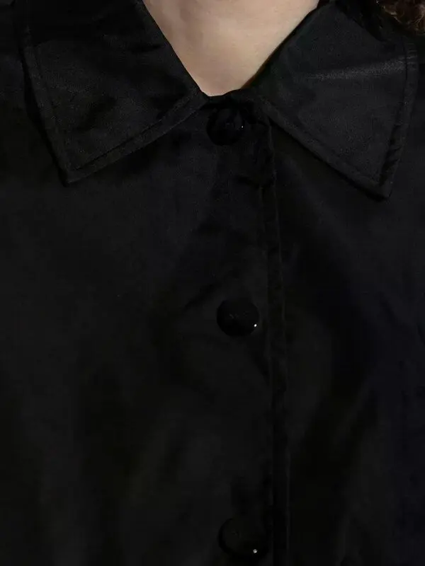 GANNI Logo-appliqué Bomber Jacket