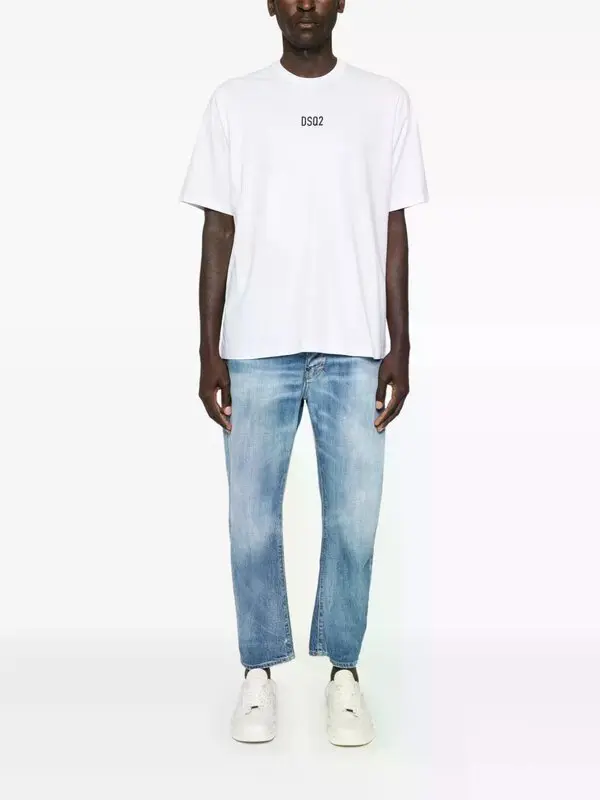 Dsquared2 Straight-leg Cropped Jeans